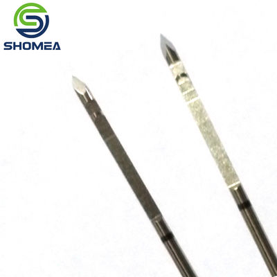 Customized Stainless Steel Solid triangle bevel needle with slotted