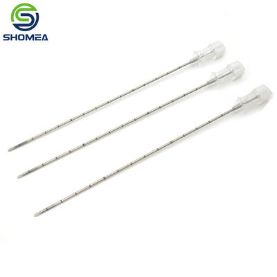 SHOMEA Customized 16G-30G Stainless Steel Chiba Needle With Laser Marking
